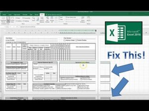 Print Form Excel - Fillable Form 2023
