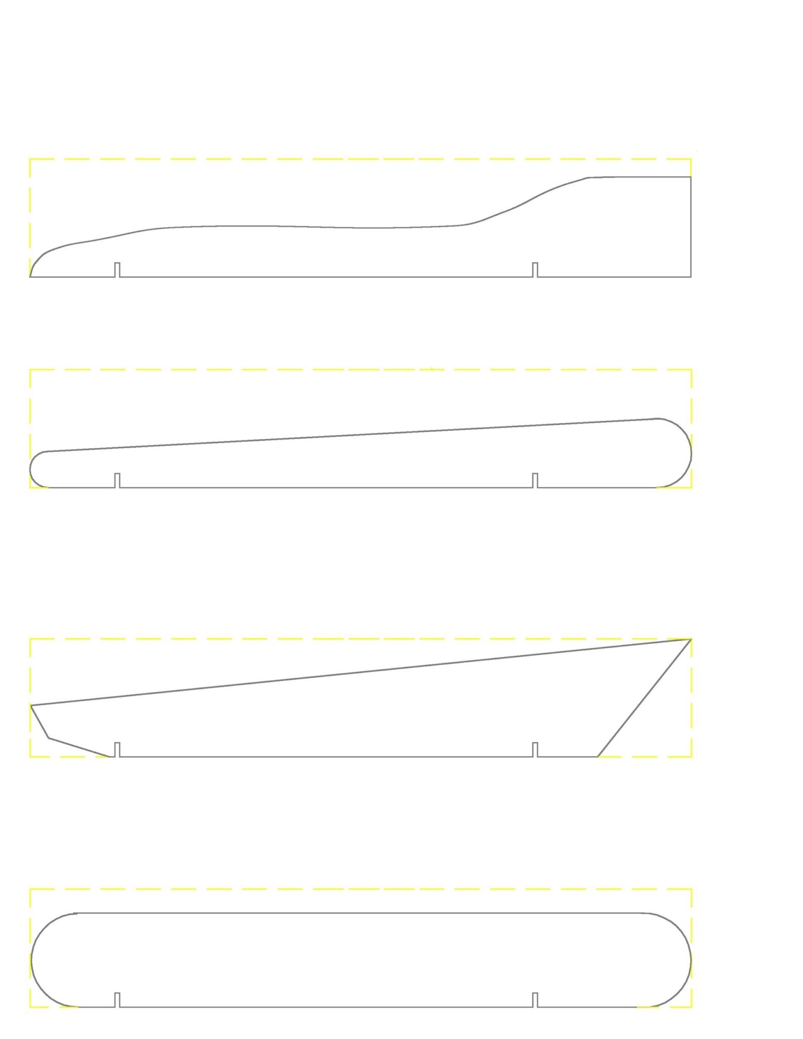 Printable Pinewood Derby Wedge Template Fillable Form 2023