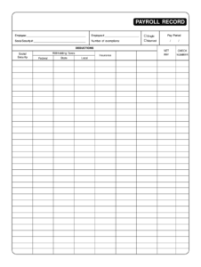 Printable Payroll Forms Fill Out Sign Online DocHub - Fillable Form 2024