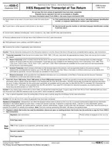 4506-c Fillable Form - Fillable Form 2025