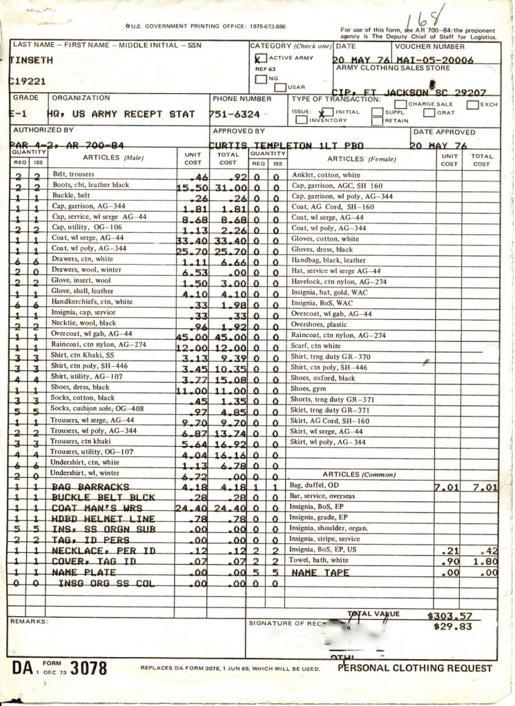 Da Form 3078 Fillable 2006 - Fillable Form 2022