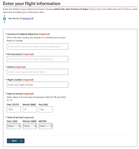 Arrivecan Form Pdf - Fillable Form 2025