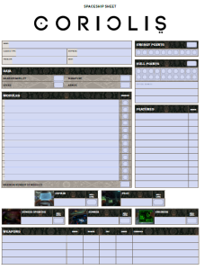 Blue Planet Rpg Fillable Character Sheet - Fillable Form 2025