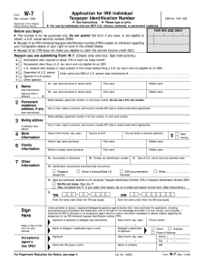 Fillable W 7 Form 2022 Printable - Fillable Form 2024