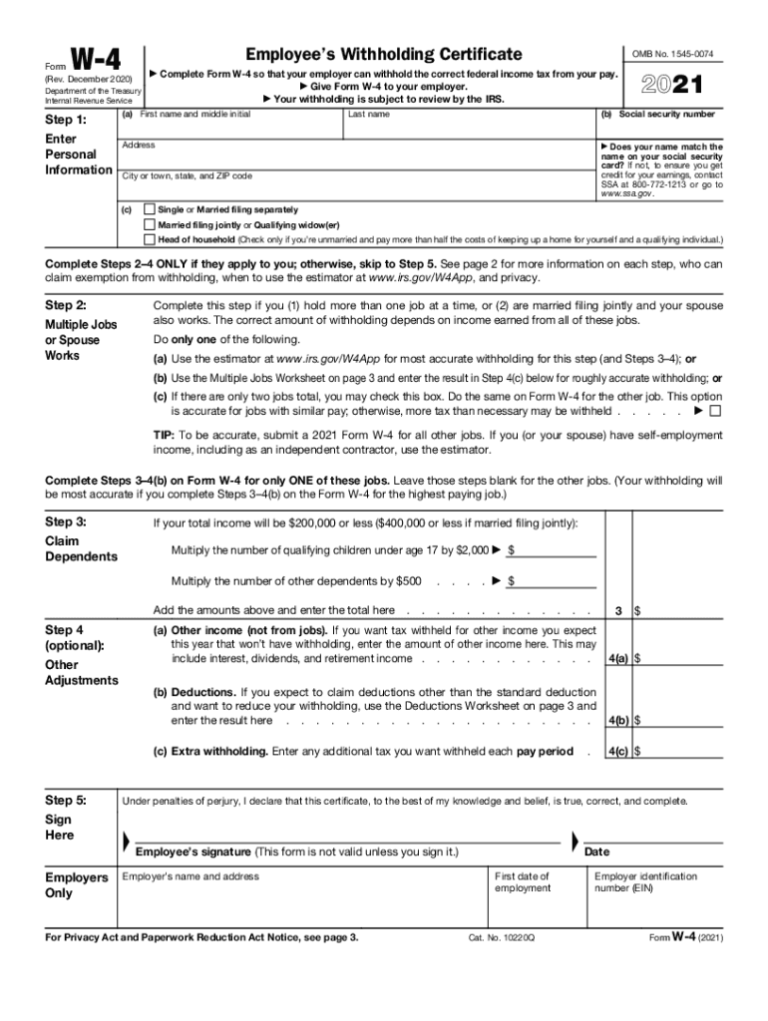 Printable A4 Form 2021 Fillable Form 2022