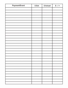 Printable Blank Table Template - Fillable Form 2023