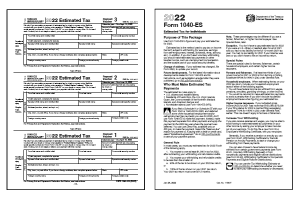 Printable Form 1040-es 2021 - Fillable Form 2025