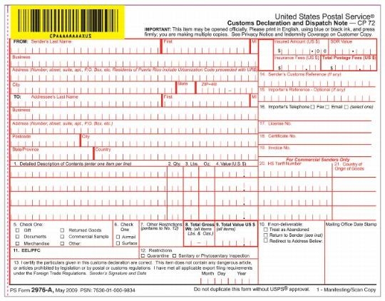 Printable Form 2976a Fillable Form 2022