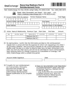 Printable Form For Medicare Part B - Fillable Form 2025
