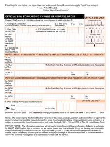 Printable Usps Forms - Fillable Form 2025