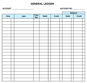 10 Best Free Printable Ledger Balance Sheet Printablee - Fillable Form 2023