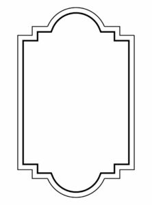 10 Best Picture Frame Template Printable Printablee - Fillable Form 2024