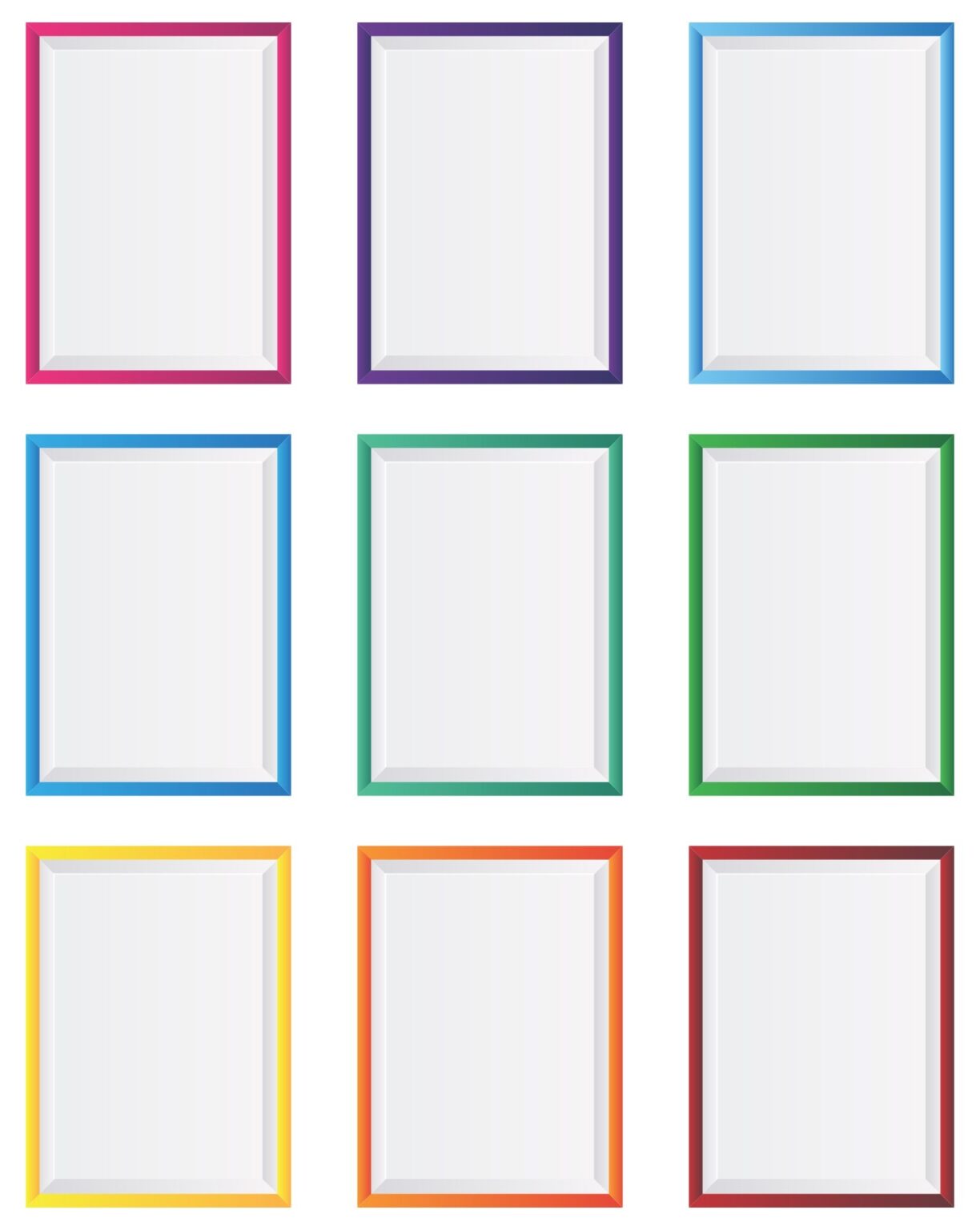 10 Best Picture Frame Template Printable Printablee - Fillable Form 2025