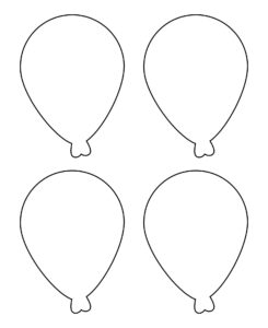 10 Best Printable Balloon Cutouts Printablee - Fillable Form 2025