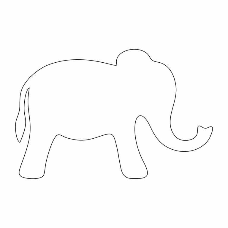 10 Best Printable Elephant Trunk Printablee - Fillable Form 2025