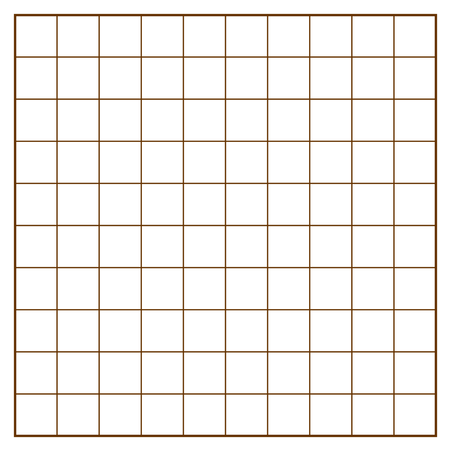 10 Best Printable Grids Squares Printablee - Fillable Form 2024