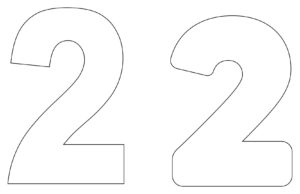 10 Best Printable Number 2 Printablee - Fillable Form 2023
