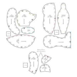 10 Best Printable Teddy Bear Sewing Pattern Printablee - Fillable Form 2024