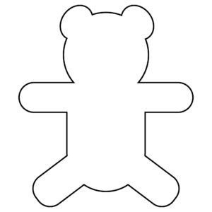 10 Best Teddy Bear Template Printable Printablee - Fillable Form 2025
