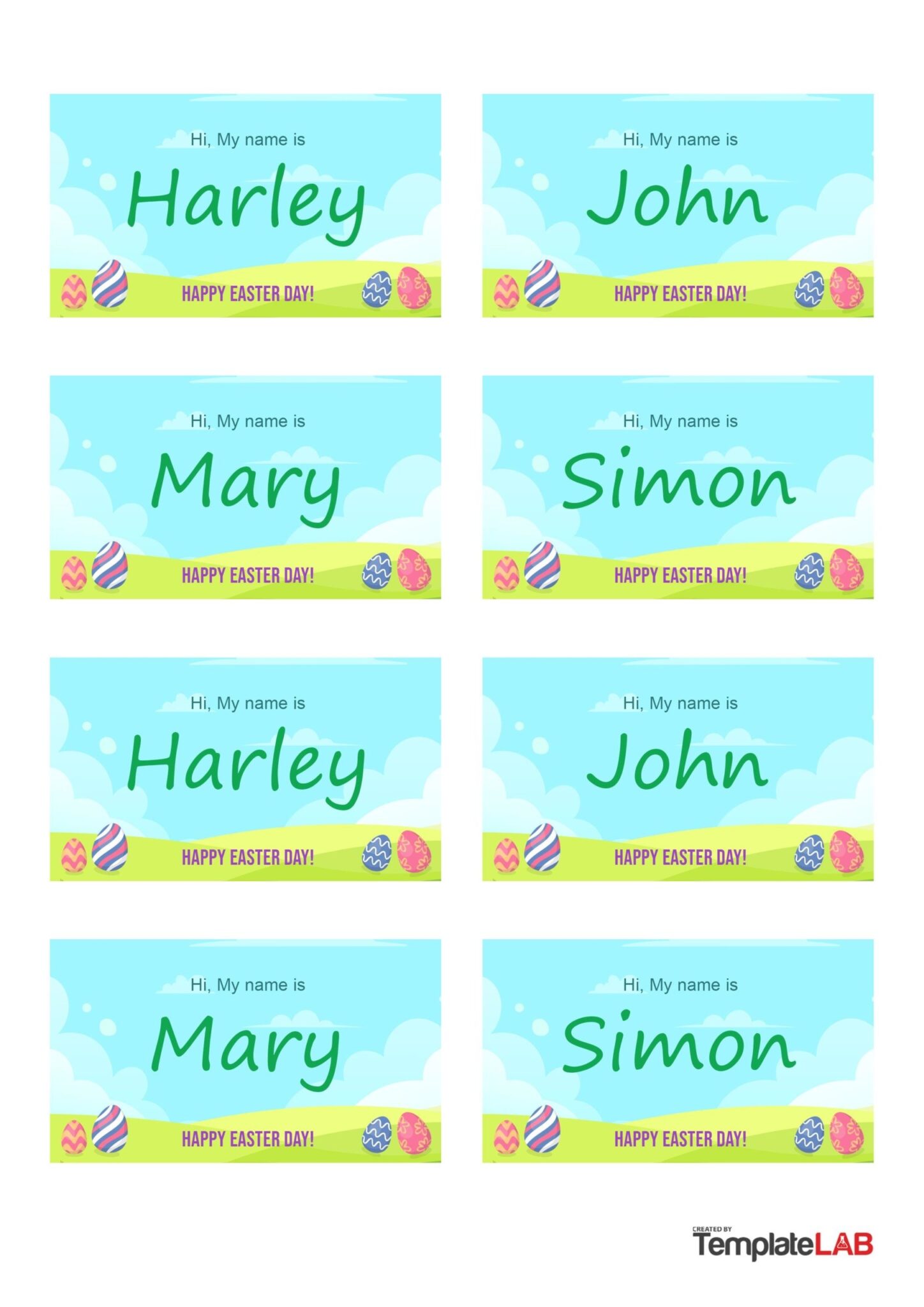 19 Editable Name Tag Name Badge Templates Free - Fillable Form 2025