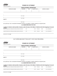 260 Form Ca Dmv Form Fill Out Sign Online DocHub - Fillable Form 2024