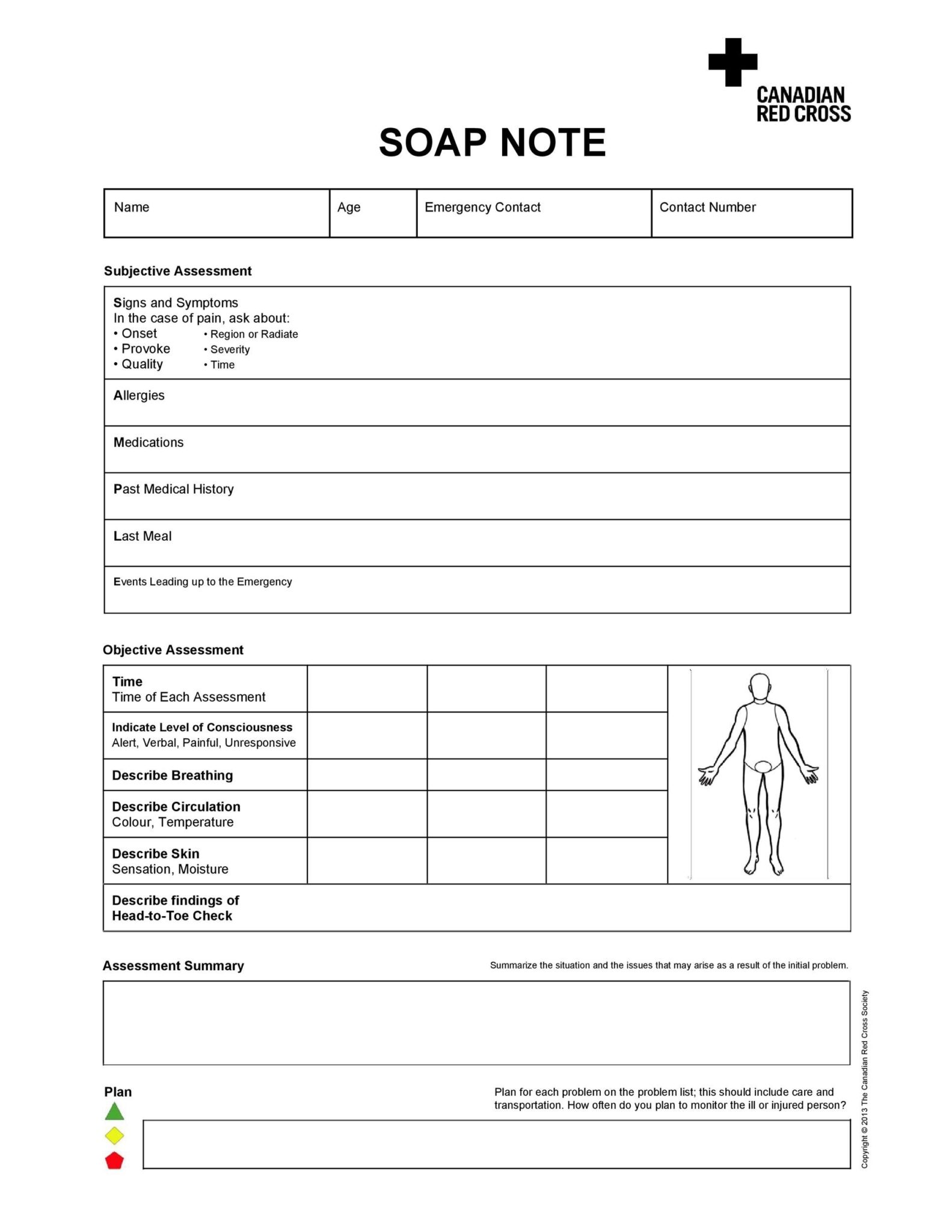 40 Fantastic SOAP Note Examples Templates TemplateLab - Fillable Form 2025
