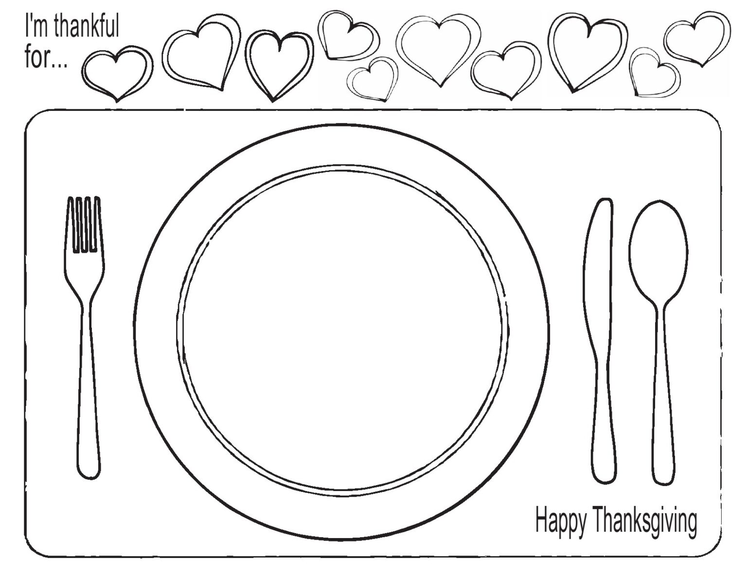 41 Printable Place Setting Templates 100 Free TemplateLab - Fillable ...