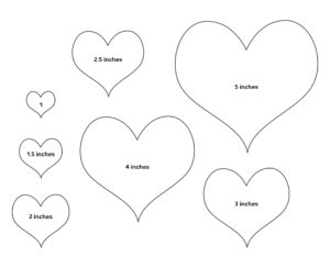 7 Best 3 Inch Heart Template Printable Printablee - Fillable Form 2025
