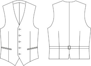 Basic Pattern Block Men S Vest - Fillable Form 2025