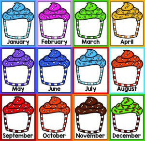 Birthday Cupcakes Classroom Display Classroom Birthday Birthday Board ...