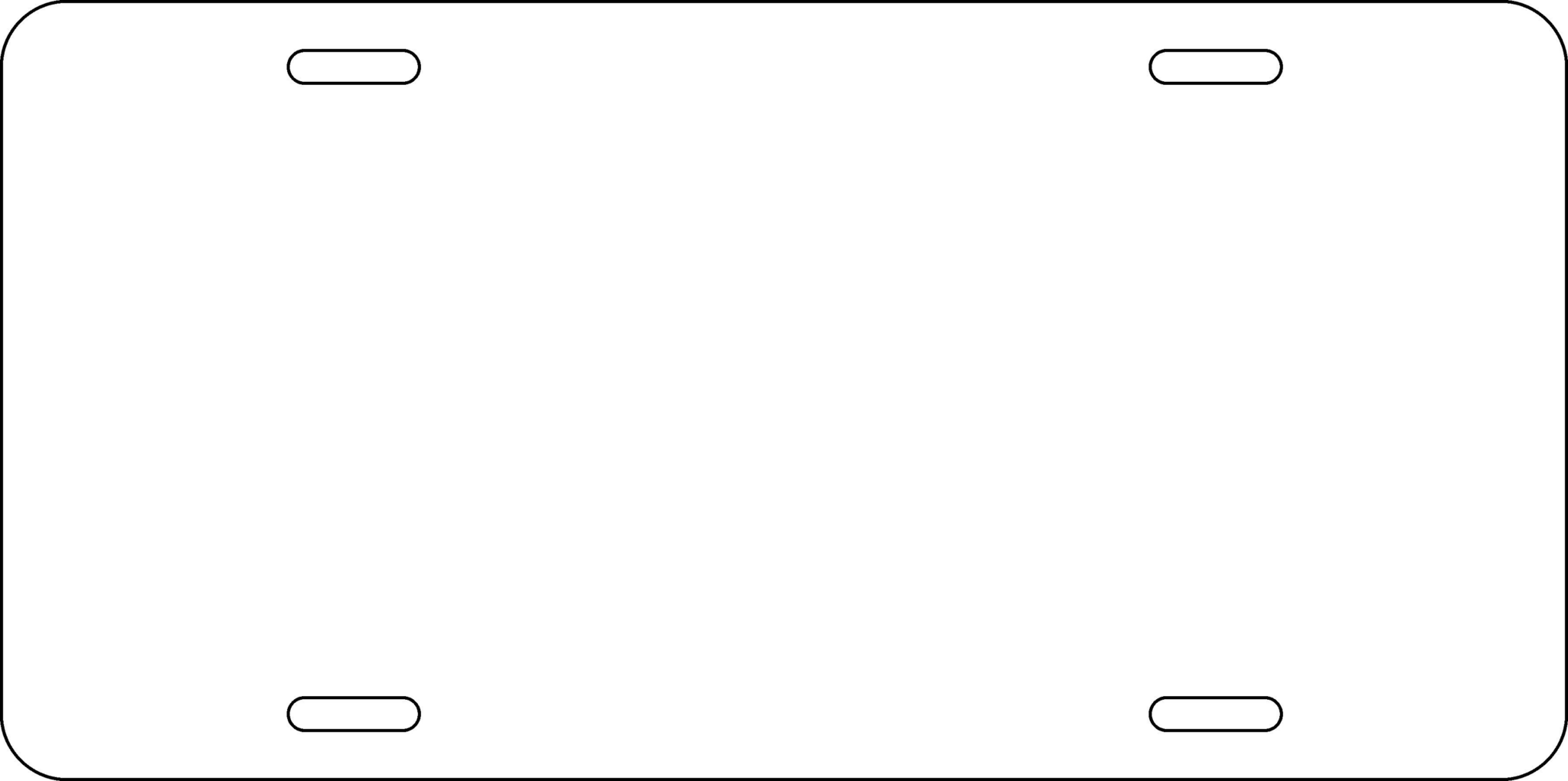 DESIGN YOUR OWN LICENSE PLATE Template Printable License Plate ...