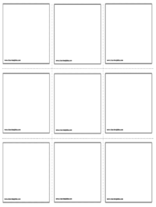 Flash Card Template Fill Online Printable Fillable Blank PdfFiller ...