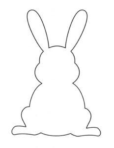 Bunny Templates Printable - Fillable Form 2023