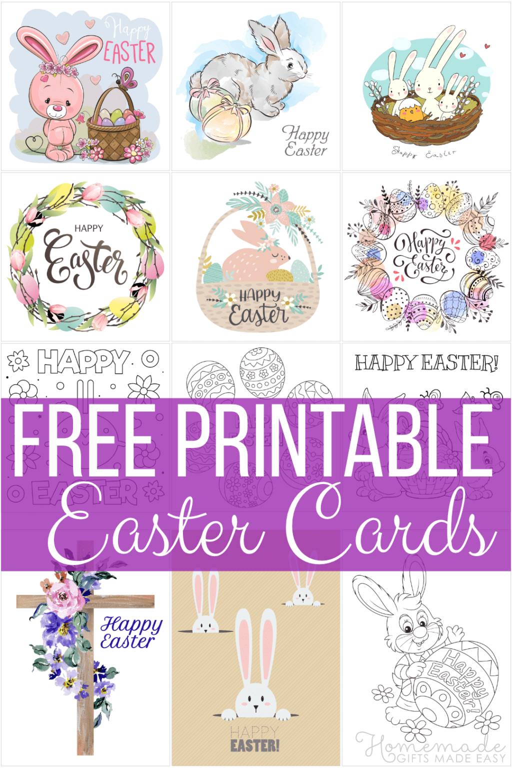 Easter Card Printable Templates Fillable Form 2023 Easter Card Printable Templates Fillable Form 2023