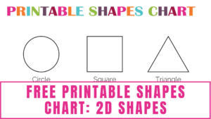 Free Printable Shapes Chart 2D Shapes Freebie Finding Mom - Fillable ...