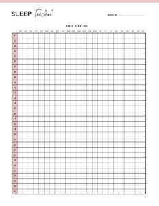 FREE Sleep Log Printable Template World Of Printables - Fillable Form 2023