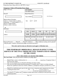 Pdf Blank Printable Temporary License Plate Template Kansas - Fillable ...