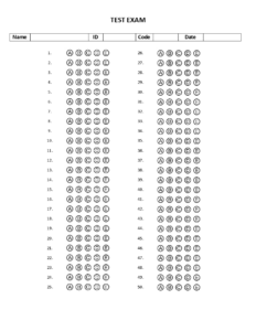 Multiple Choice Quiz Template Download This Free Printable Multiple ...