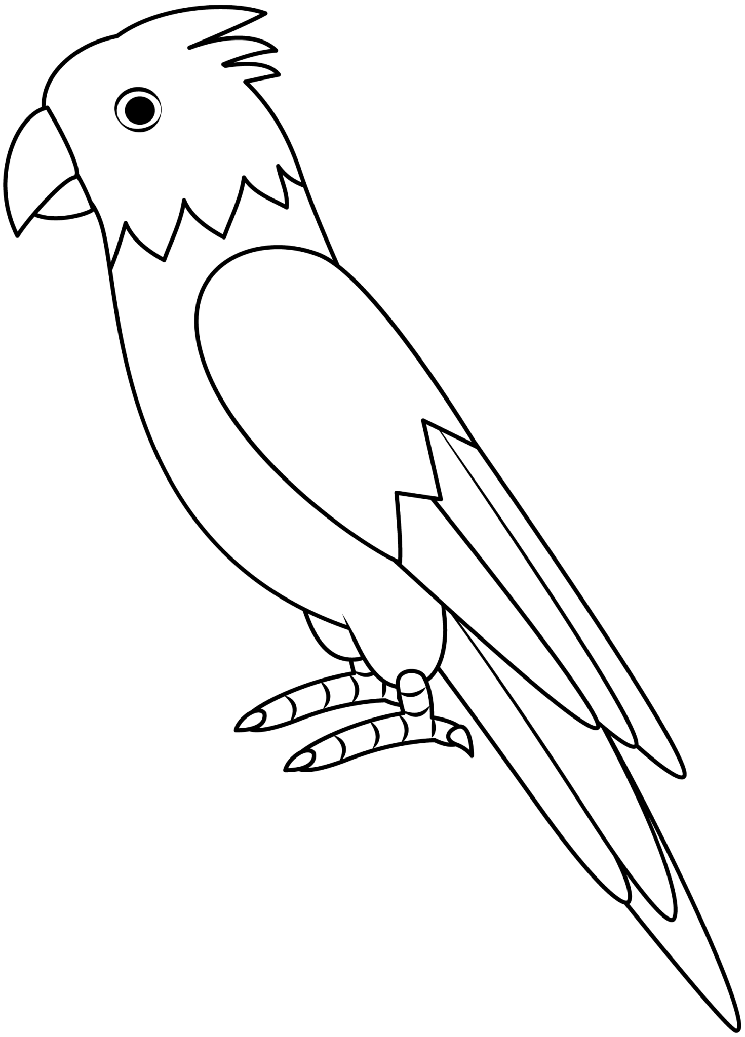 Parrot Printable Template Free Printable Papercraft Templates ...