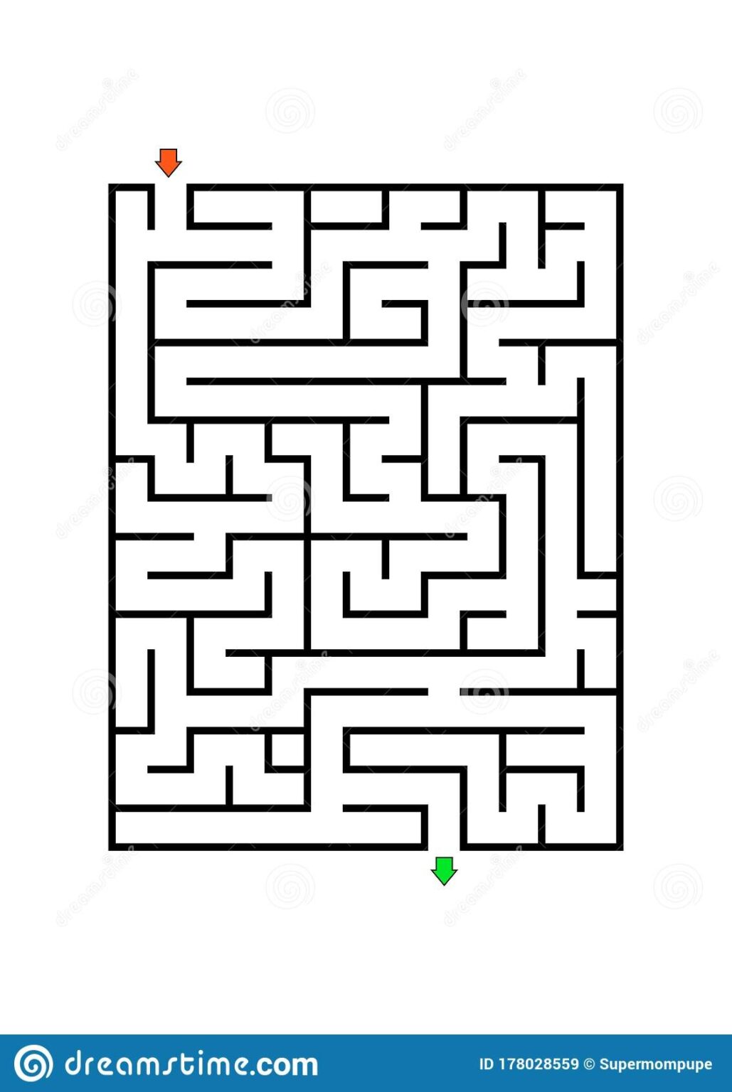 Printable Mazes For Kids Maze Games Worksheet For Children Worksheet ...