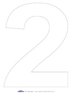 Printable Number 2 Coolest Free Printables - Fillable Form 2025