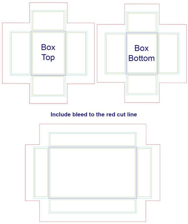 Printable Rectangular Box Template - Fillable Form 2025