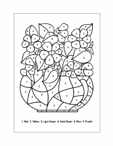 Color By Number Printables For Adults Printable Coloring Pages FREE ...