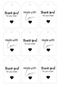 Free Printable Gift Tags Template - Fillable Form 2025