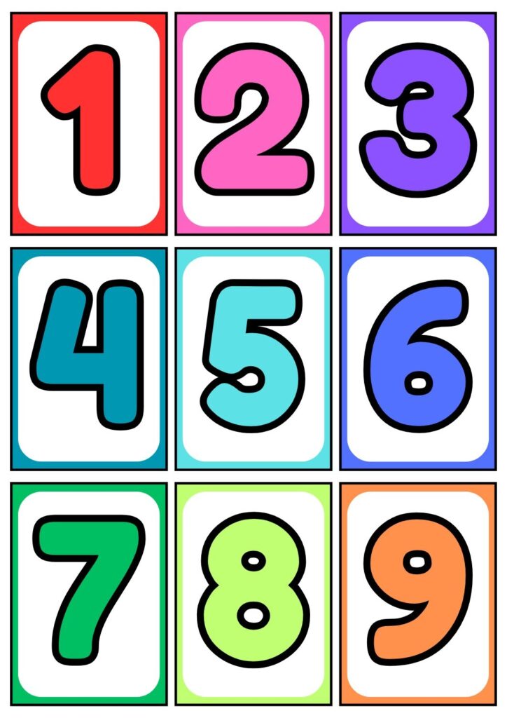 Numbers Flashcards Numbers 1 100 Free Printables Teach Prints ...